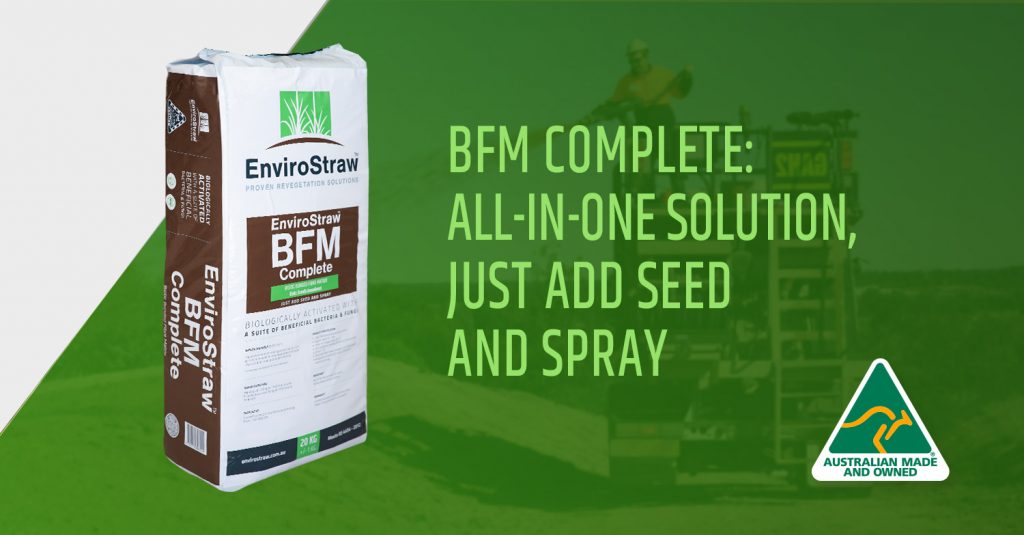 Introducing BFM Complete: just add seed and spray!