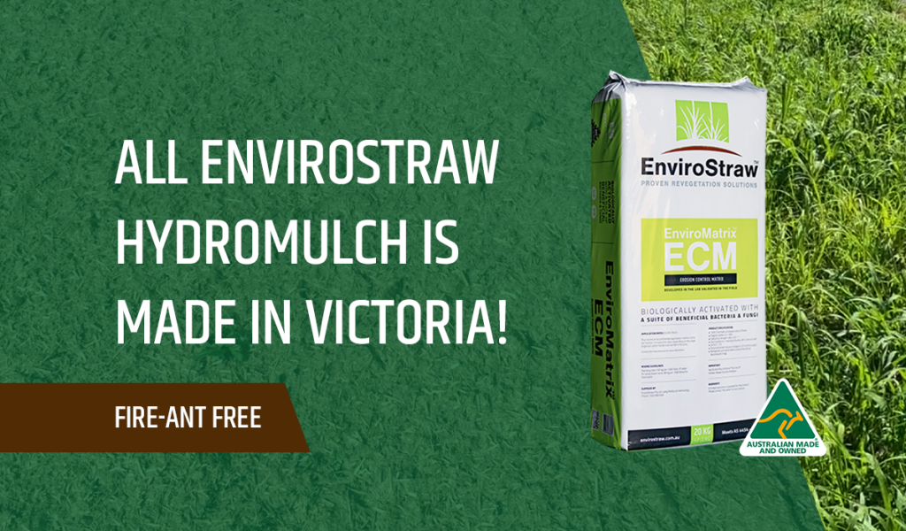 Fire ants and the law: why you need EnviroStraw hydromulch